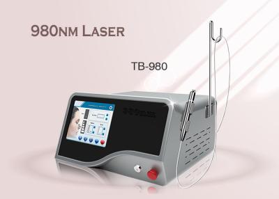 China 15W 30W 980nm Diode Laser Vascular Therapy / Spider Vein Removal For Face , Body for sale