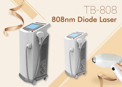 China Painless 808nm Diode Laser Hair Removal Machine For All Skin Types for sale