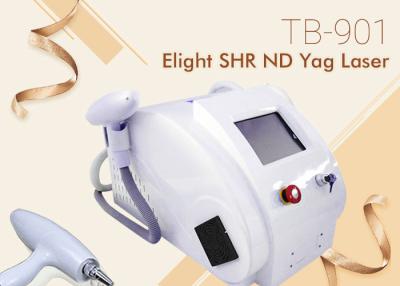 China Portable SHR Hair Removal Elight IPL RF ND Yag Laser Tattoo Removal Machine for sale