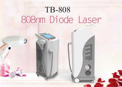 China 1800W Super German Bars 808 Diode Laser Hair Removal Machine / Body Hair Removing Machine for sale