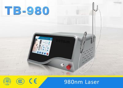 China 10W - 30W Lesion Vascular Removal 980 nm Diode Laser Machine 1-5 Hz Adjustable for sale