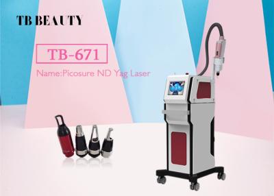 China 4 Heads Nd Yag Laser Tattoo Removal Machine ,  Acne / Scar / Pigment Removal for sale