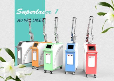 China 2000W 1064 nm / 532nm Q Switched Nd Yag Laser Tattoo Removal Machine For Salon for sale