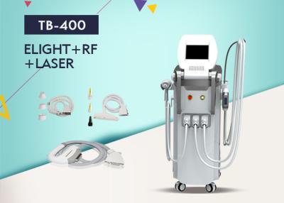 China Multifunctin 3 in 1 SHR Hair Removal RF Face Lifting / Nd Yag Laser Tattoo Removal Equipment for sale