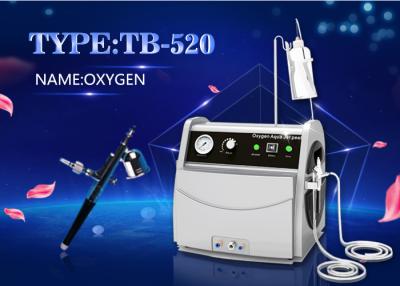 China 2 Handpieces Water Oxygen Jet Peel Machine For Deep Cleaning Skin Rejuvenation and Acne Removal for sale