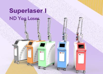China Q Switch Nd Yag Laser for Skin Care Tattoo Removal / Pigmentation / Birthmarkds Removal for sale