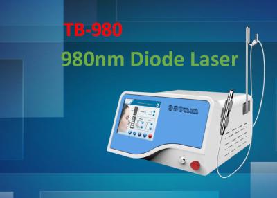 China 30W Vascular Removal 8.4 inch Touch Screen Medical 980nm Diode Laser 1-5Hz for sale