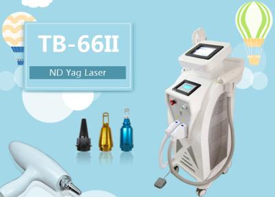 China 3 In 1 Multifunctional E-light RF ND Yag Laser Hair Removal Tattoo Removal  Wrinkle Removal Machine for sale