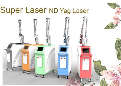 China 2000W 1064 nm / 532nm Q Switched Nd Yag Laser Tattoo Removal Machine For Salon for sale