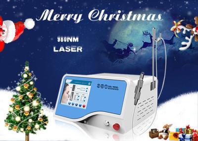 China 30W 980nm Diode Laser Veins Removal Machine , Portable Vascular Reduction Machine for sale