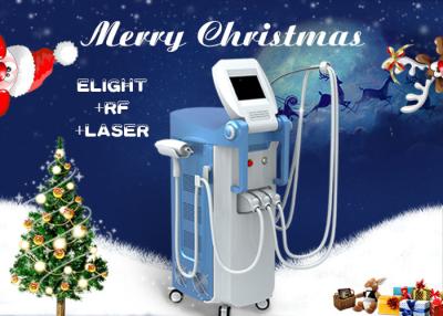 China 3 In 1 ND Yag RF E-light Machine For Hair Removal / Tattoo Reduction / Skin Tightening for sale
