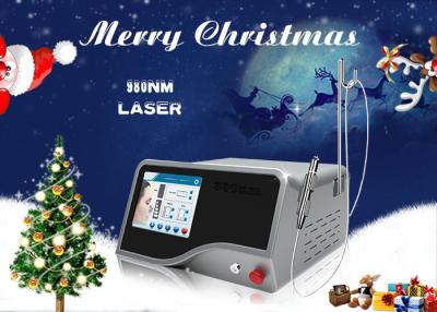 China Spa Clinic 20W 980 nm Diode Laser Machine For Spider Vein / Cherry Angiomas Removal for sale