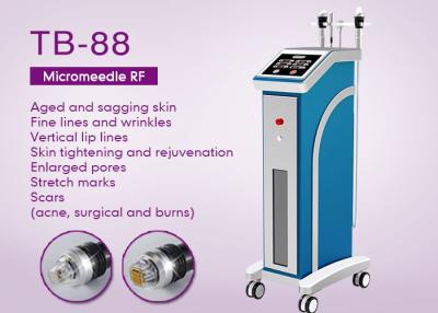 China Beauty Salon Fractional RF Microneedle Machine For Wrinkle Removal / Skin Tightening for sale