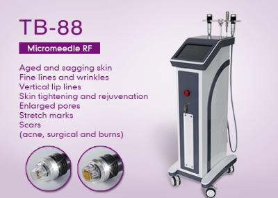 China Monopolar Radio Frequency / Skin Lifting Microneedle Matrix RF Machine Spot Size 12*12mm for sale