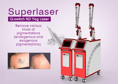 China Professional 1064nm 532nm Q Switch Nd Yag Laser Machine for Tattoo Pigmentation Removal for sale