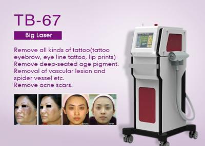 China 4 Handles Picosure Nd Yag Laser Tattoo Removal Machine , Freckle Removal Device for sale