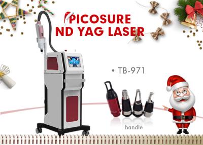 China 1320nm / 1064nm / 532nm Nd Yag Laser Tattoo Lipline Acne Removal Machine for sale