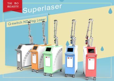 China 2000mj High Energy Q Switched Nd Yag Laser Tattoo Pigmentation Removal Machine 1-10HZ Frequency for sale