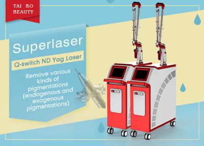 China 1064nm 532nm Q Switch Nd Yag Laser For Tattoo Removal And Skin Rejuvenation for sale