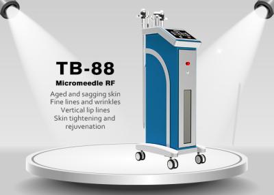 China Vertical Skin Tighten Wrinke Removal Fractional RF Microneedle Machine , Scar Removal Machine for sale