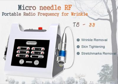 China Fractional RF Microneedle Machine Cooling Head Radio Frequency Acne Pore Reduction for sale