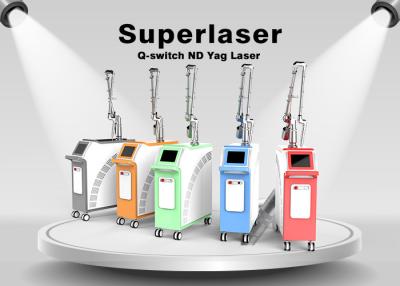 China 1064nm 532nm Q Switch Nd Yag Laser Machine for Eyebrow Tattoo Pigmentation Removal for sale