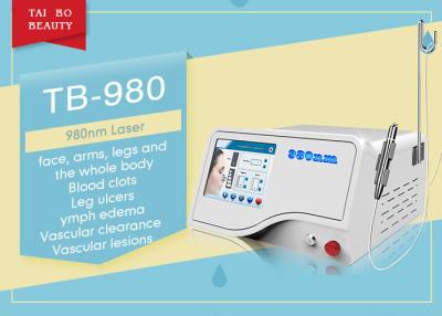 China 10-30W Portable 980nm Diode Laser Machine for Spider Vein Vascular Removal for sale