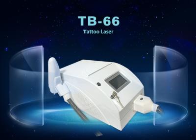 China Portable Nd Yag Laser  Machine For Tattoo / Pigmentation Removal Carbon Peeling Skin Rejuvenation for sale