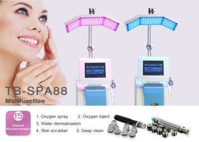 China Multifunctional Diamond Microdermabrasion Machine Skin Spa System For Reducing Age Spots Wrinkle Removal for sale