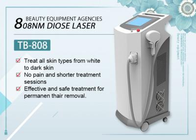 China 1800W 808nm Diode Laser Permanent Epilation Hair Removal Equipment For Beauty Spa for sale