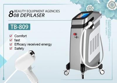 China Depilazer Permanent 808nm Diode Laser Hair Removal With Germany Imported Bars / Laser Epilation Machine for sale