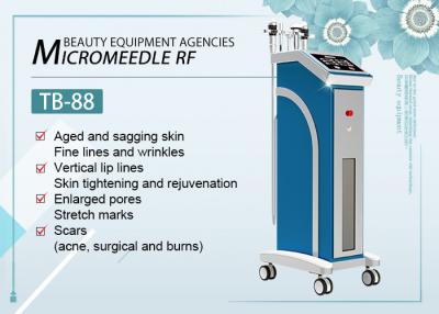 China Facial Fractional RF Microneedle Machine For Acne Scar / Strech Mark Removal for sale