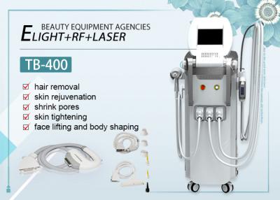 China OPT Hair Removal E-light IPL RF / Nd Yag Laser Tattoo Removal Machine 1320nm for sale