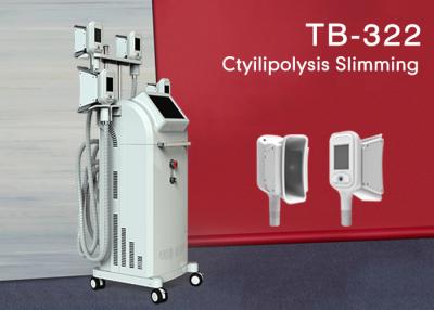 China 1800W Pain-free Cryolipolysis Slimming Machine With 4 Handles / Touch Color Screen for sale