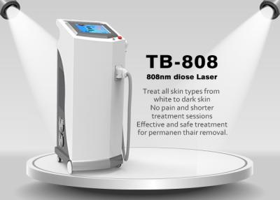 China Painless 808nm Diode Laser Hair Removal Machine For Chest / Back / Arm for sale