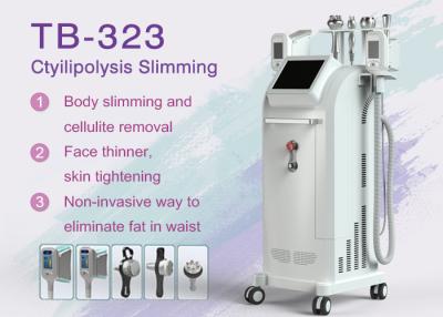China 4 Handles Fat Freezing Cryolipolysis Machine / Fat Removal Slimming Machine for sale