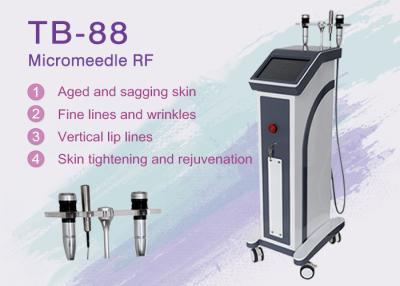 China Microneedle Fractional RF  Machine For Wrinkle Removal / Skin Tightening / Skin Rejuvenation for sale