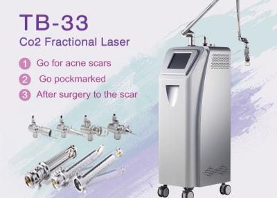 China 10600nm RF Tube Co2 Fractional Laser Machine For Acne Scars / Skin Rejuvenation for sale