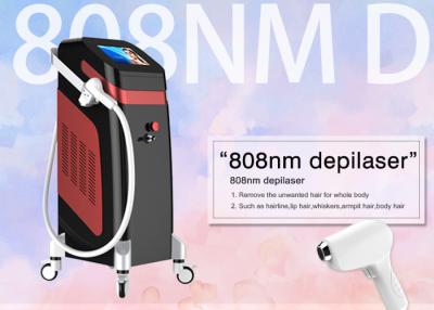 China 3 Wavelengths 808nm Diode Laser Permanent Hair Removal Machine For Beauty Salon With Super Cooling Systems for sale