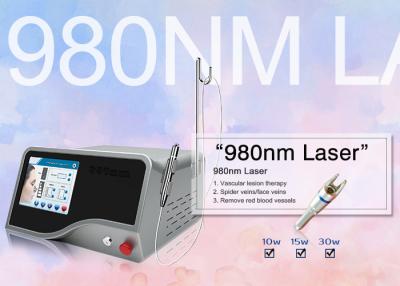 China Portable Spider Vein Removal Machine / Vascular Removal 980nm Medical Diode for sale