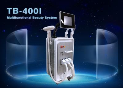 China 3 In 1 Multifunction IPL Elight Nd Yag Laser Hair Removal Tattoo Removal RF Wrinkle Removal Machine for sale