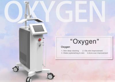 China Hydro Peel And Microdermabrasion Bipolar RF Oxygen Jet Water Facial Machine With PDT Light for sale