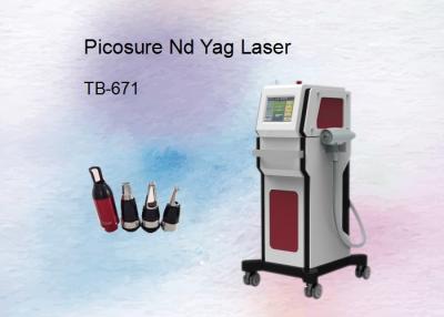 China 755nm Picosure Nd Yag Laser Removal Machine for Tattoo / Pigmentation and Carbonm peeling for sale