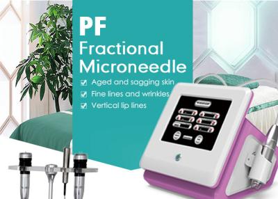 China Portable Fractional RF Microneedle Machine / RF Skin Tightening Face Lifting Machine for sale