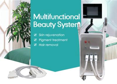 China 4 in 1 SHR E-light IPL RF Hair Removal Nd Yag Laser Machine for Tattoo / Wrinkle Removal for sale