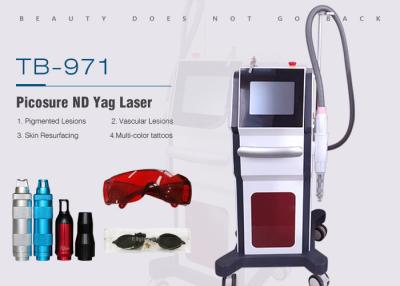 China Pico Second 755nm Nd Yag Laser Tattoo Pigmentation Removal Machine Freckles Removal for sale