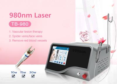China High Power 980 nm Diode Laser Blood Vessel Removal Machine with Imported Fiber for sale