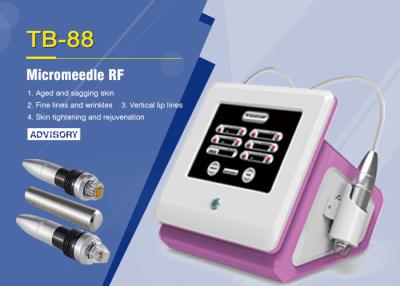 China Portable Fractional RF Microneedle Machine For Skin Rejuvenation / Strech Mark Removal for sale