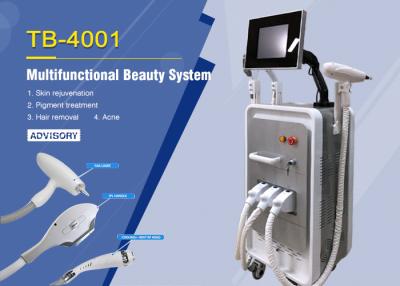China Multifunction System IPL Laser SHR E-light + RF+ Nd Yag Laser Device for sale
