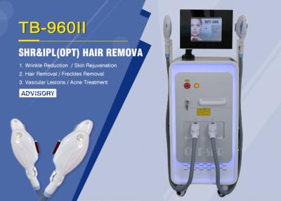 China 4 in 1 E-light IPL RF Nd Yag Laser Tattoo Removal Machine With 8.4 Inch Color Touch Display for sale